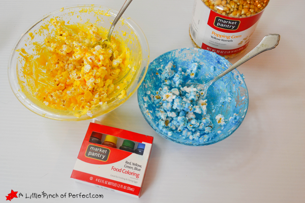WHAAAT? How to Make a Minion Popcorn Treat on a Stick - A Little Pinch ...