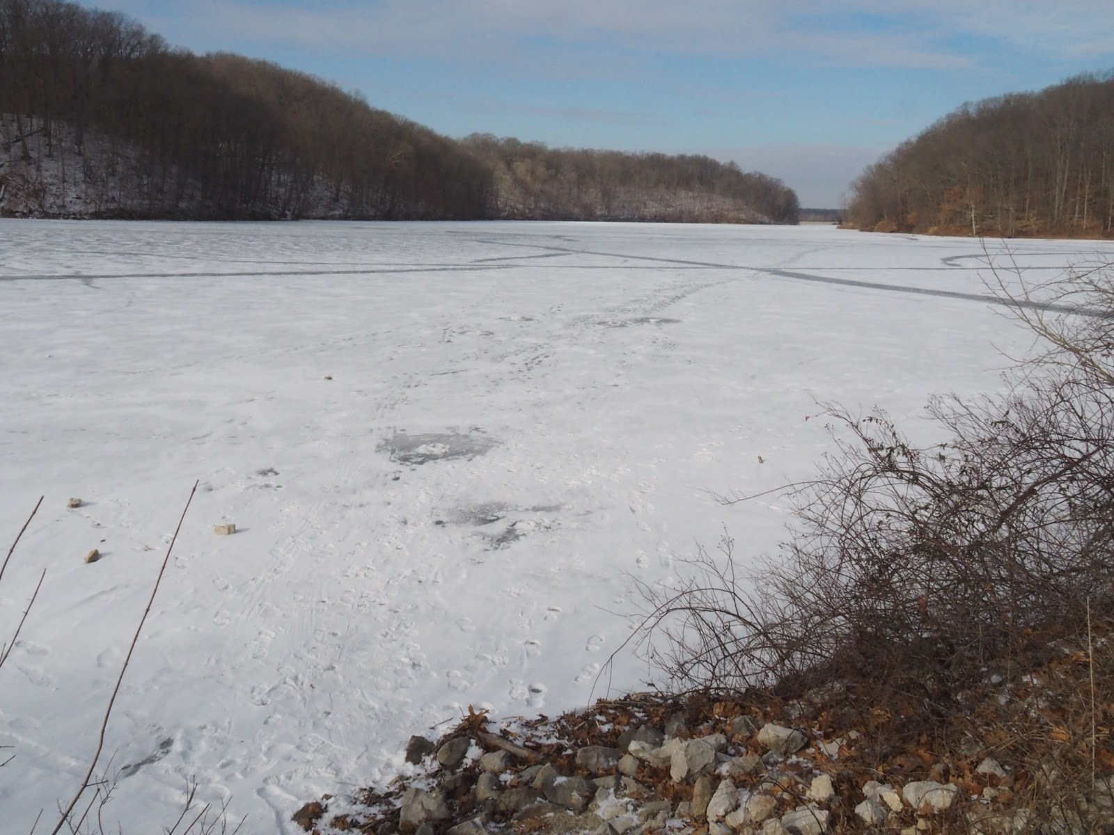 Bloomington, IN: Lake Griffy, Frozen - Explore This City