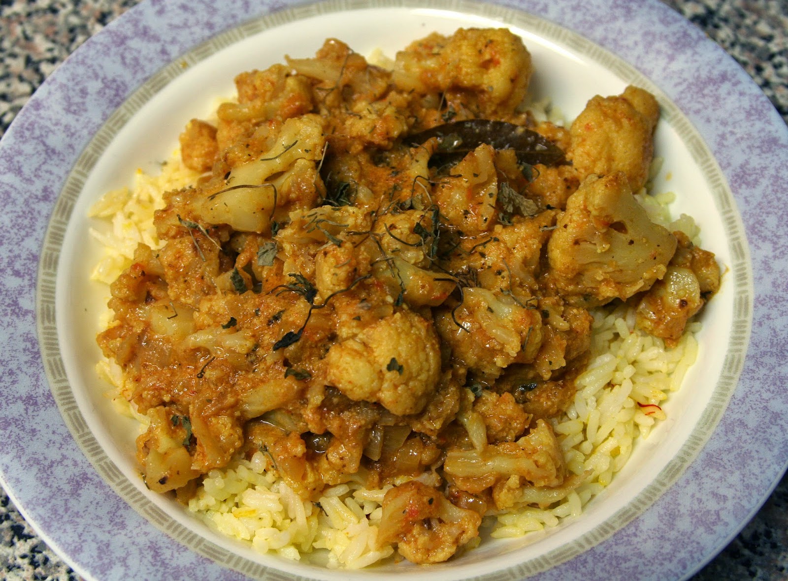 Culturally Confused: Veg Recipes of India: Gobi Masala (Spiced Cauliflower)