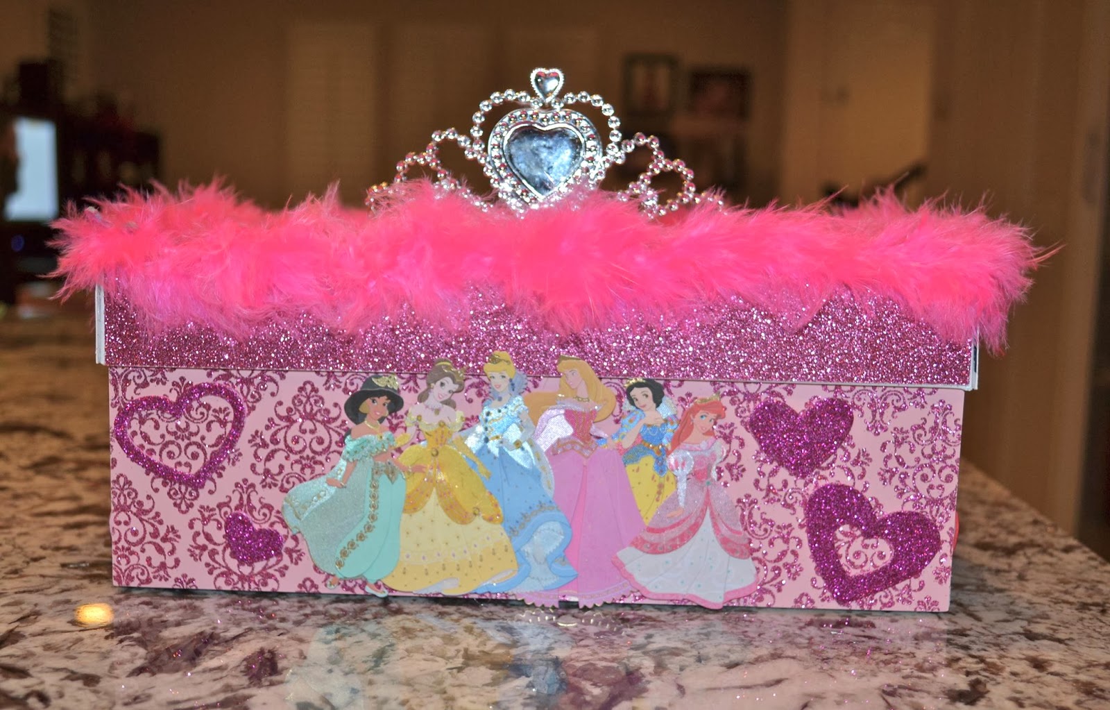 Creative Keepsakes Custom Scrapbooks: Princess Valentine's Box