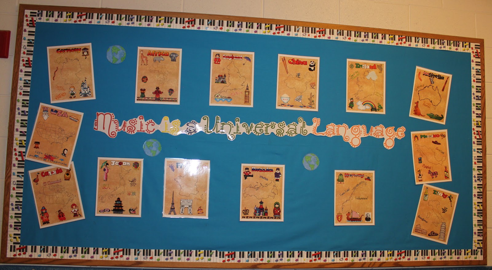 Around the World- My Theme for the Year - Floating Down the River