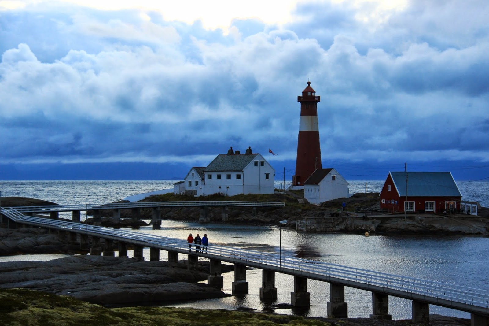 Bilder fra mine dager: Tranøy Fyr