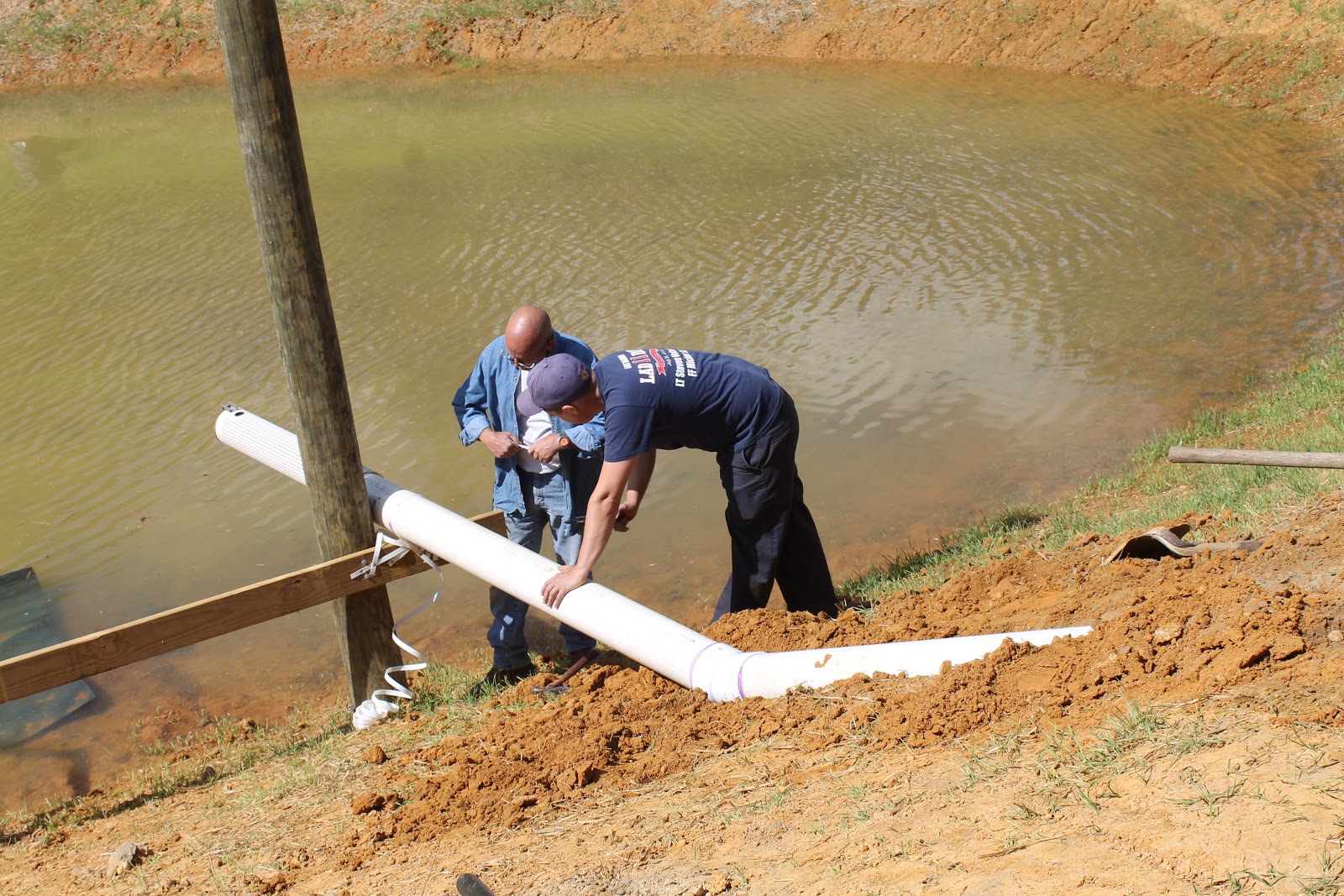 New Dry Hydrant Construction by Firefighters in Rural-Tier