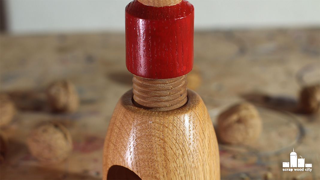 scrap wood city: How to make a different wooden nutcracker for Christmas