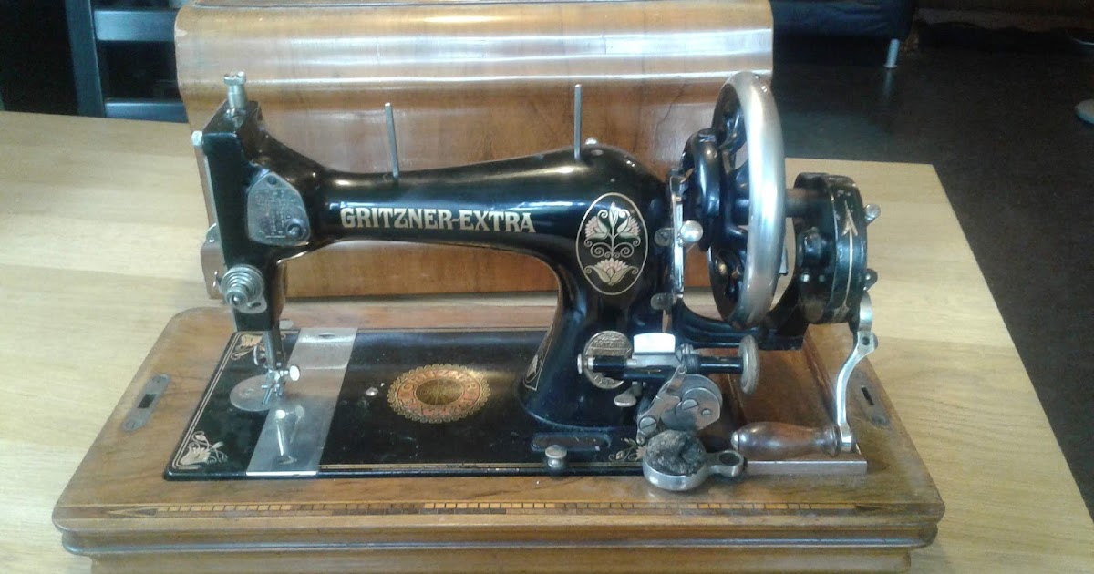 RustyDaytrips.nl: Gritzner Extra sewing machine