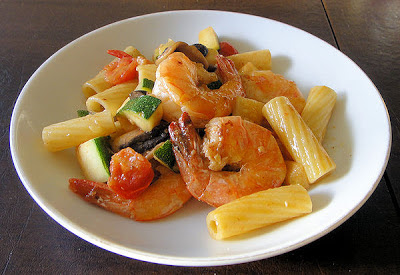 Kitchen Craig: Rigatoni with Garlic Shrimp