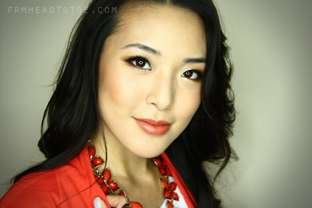 Tangerine Tango Makeup Tutorial - From Head To Toe