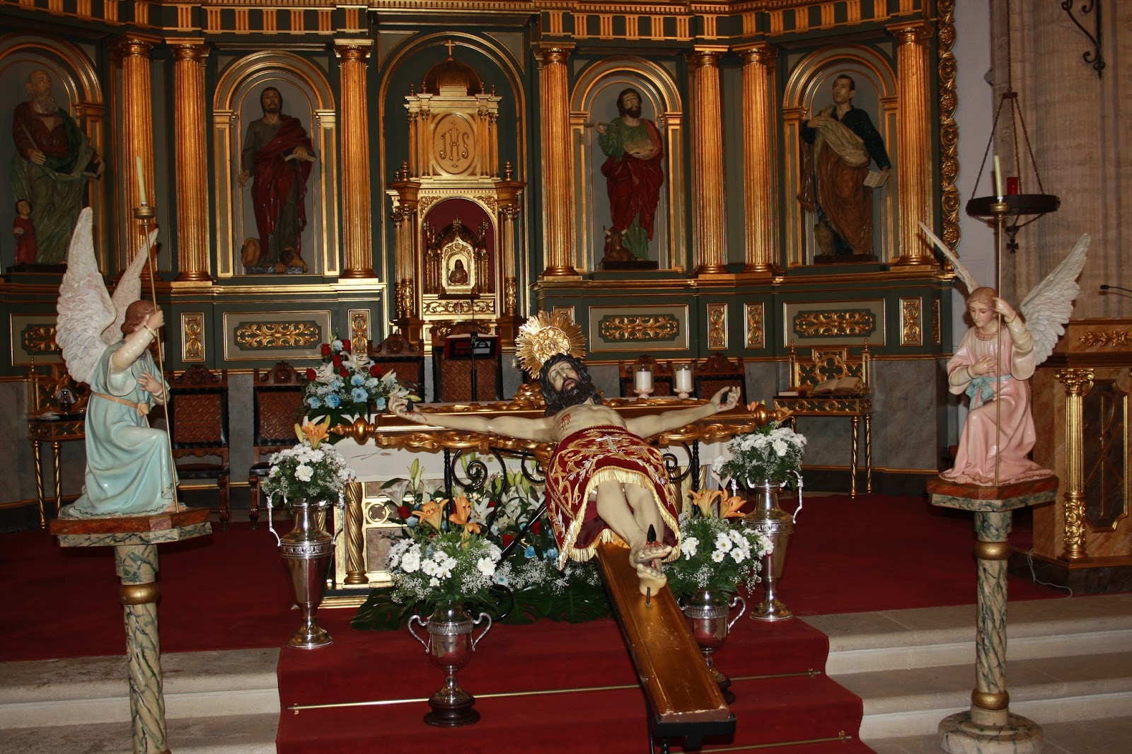 STMO. CRISTO DE LA VIGA: Besapies al Cristo de la Viga