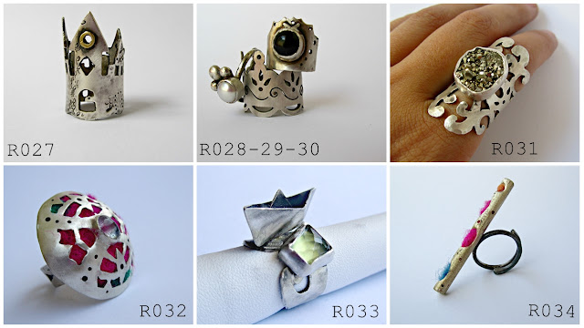 Maria Marmara - Handmade Jewellery: Rings.