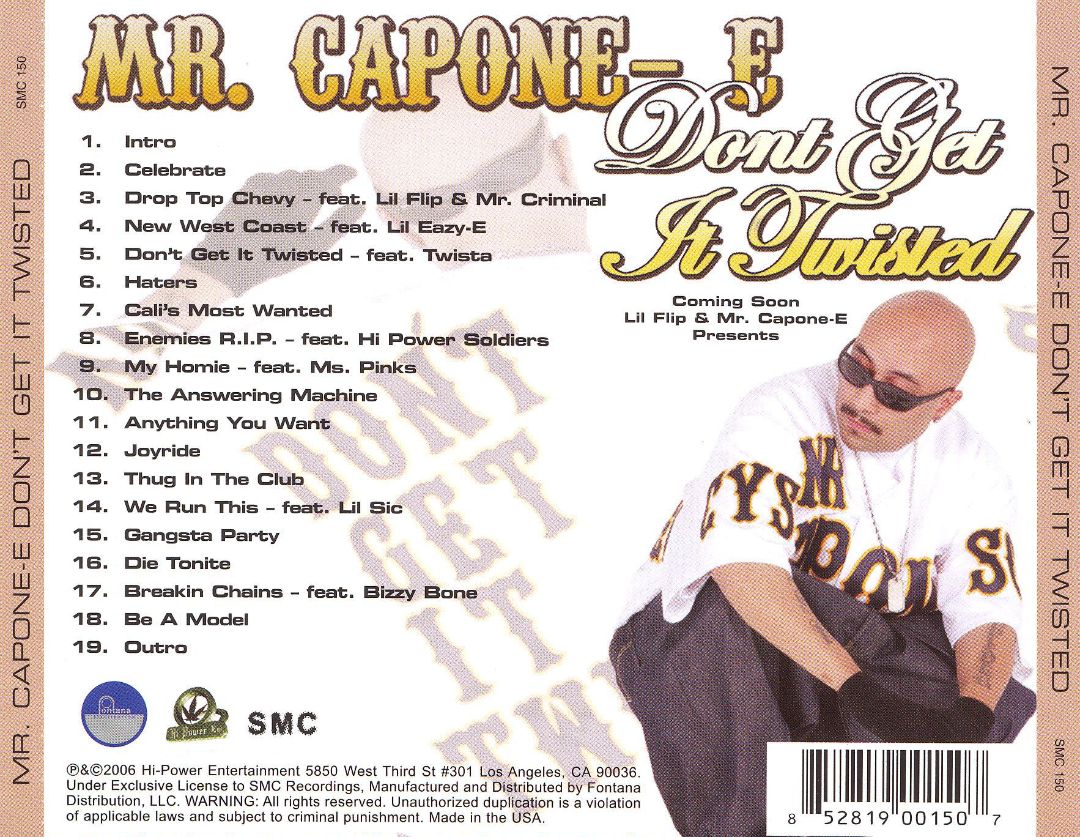 RapClassicNew : Mr. Capone-E