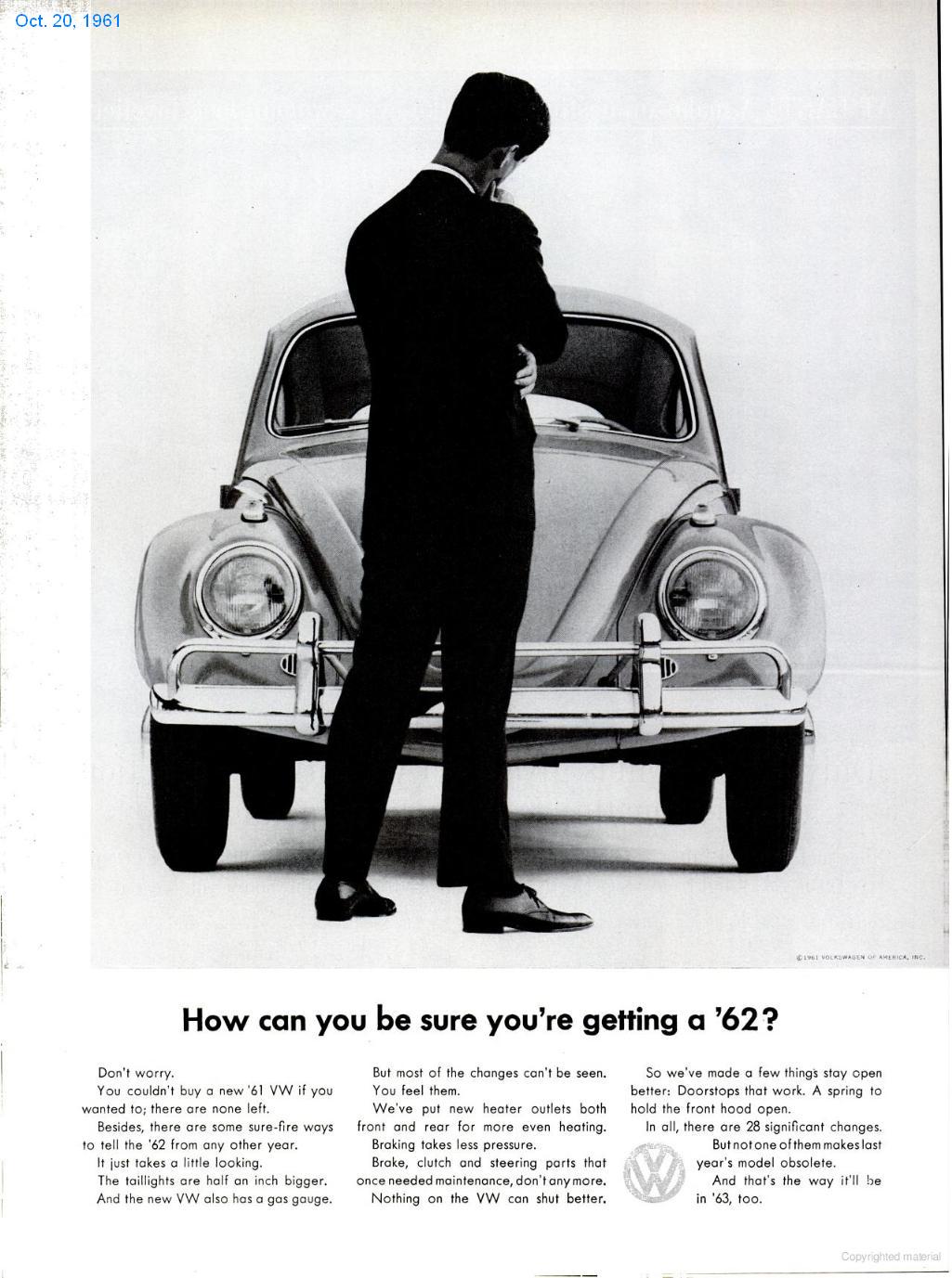 Caught at the Curb: Volkswagen's Fabulous Ads, Pt. 3