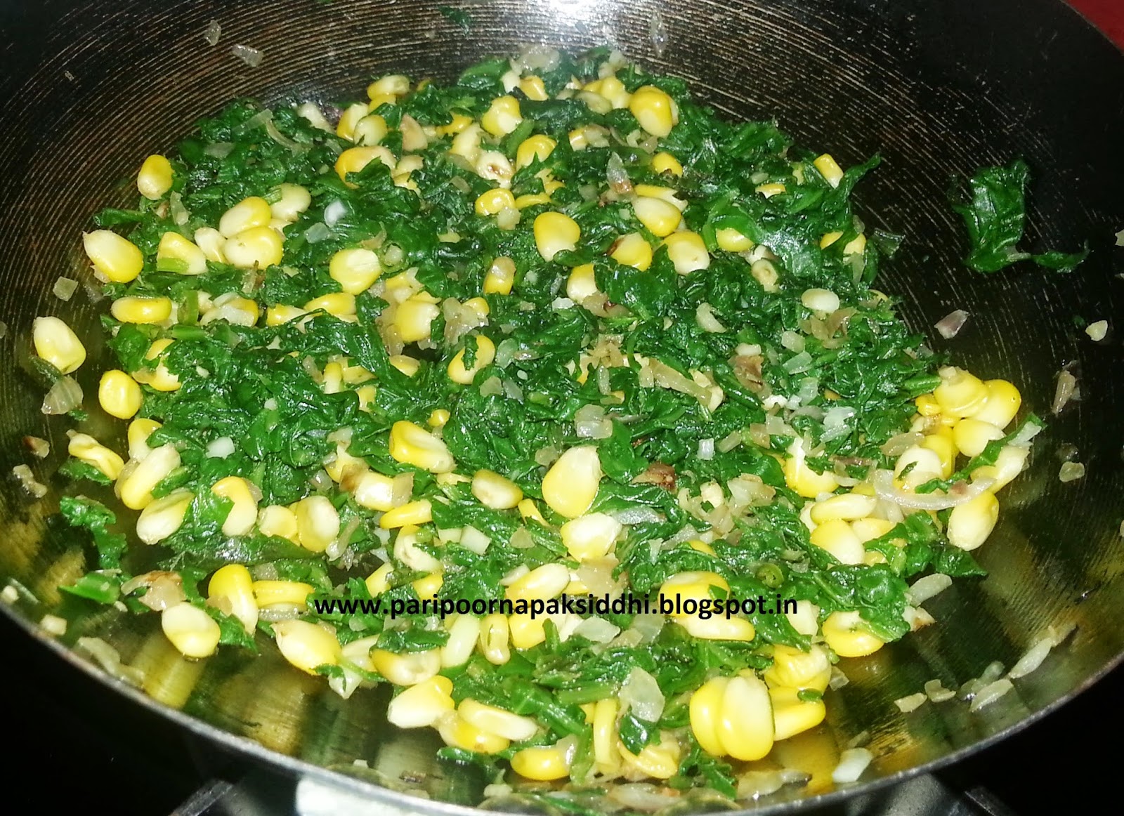 Paripoorna Paksiddhi : CHEESY SPINACH & CORN SANDWICH