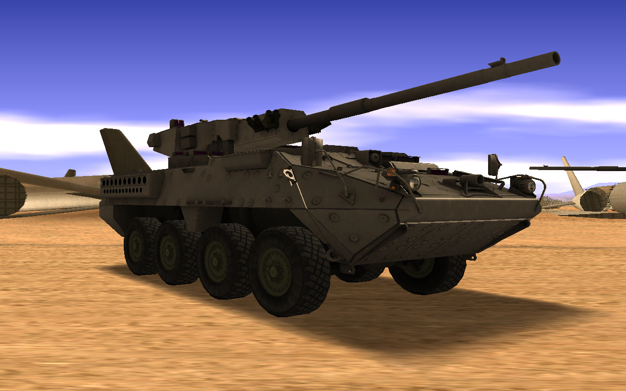 Battle Zone Mod: M1128 Mobile Gun System