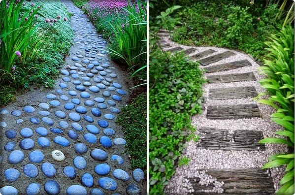 Krivudave vrtne stazice