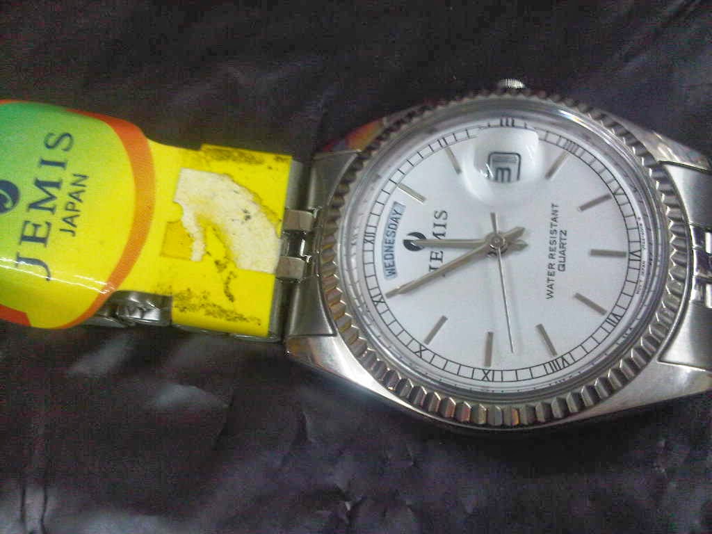 LAPAK JADOEL: JEMIS QUARTZ WATCH PRESIDENT MODEL