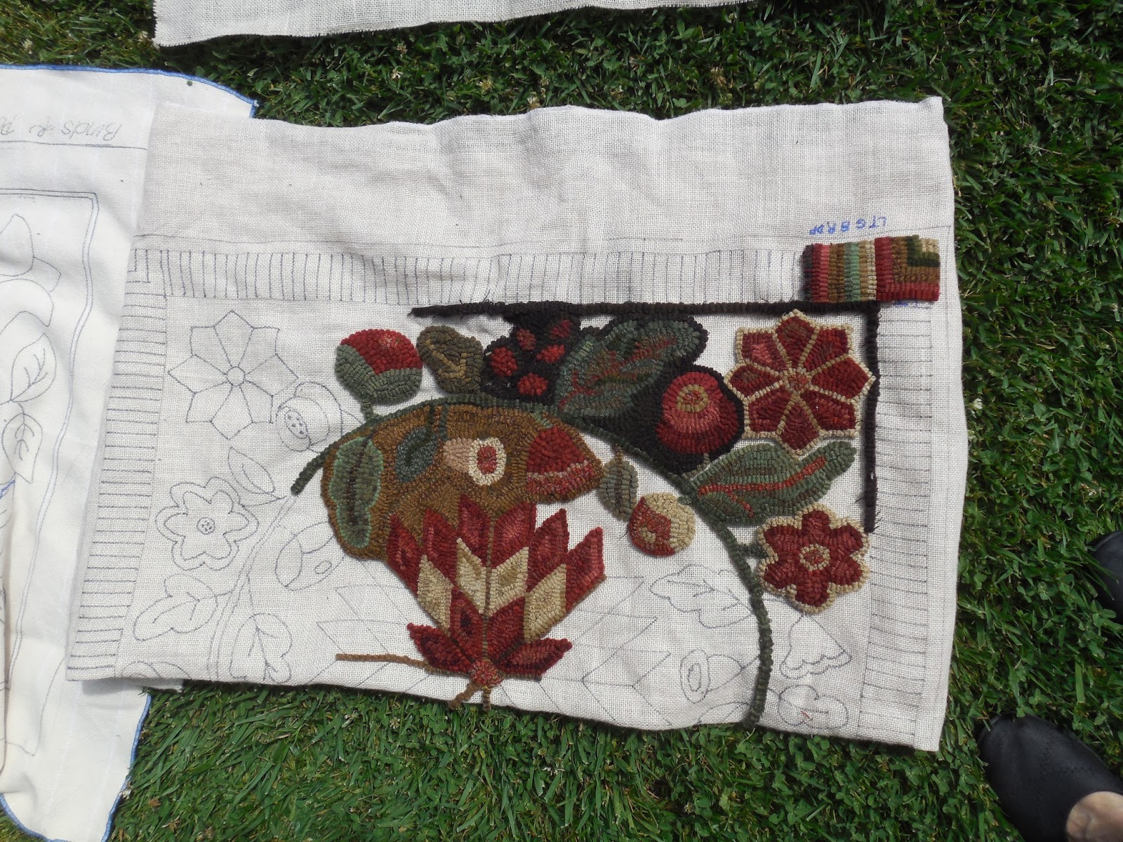 ANITA HOOKS RUGS: Due date came and went