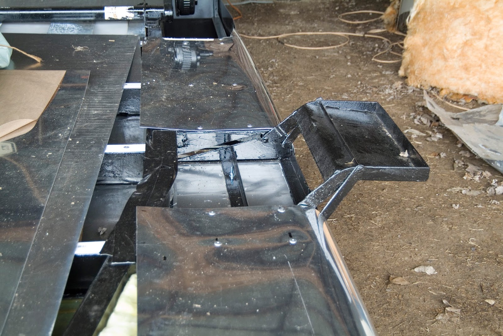 1959 Airstream Ambassador Blog: Belly Pan Installation