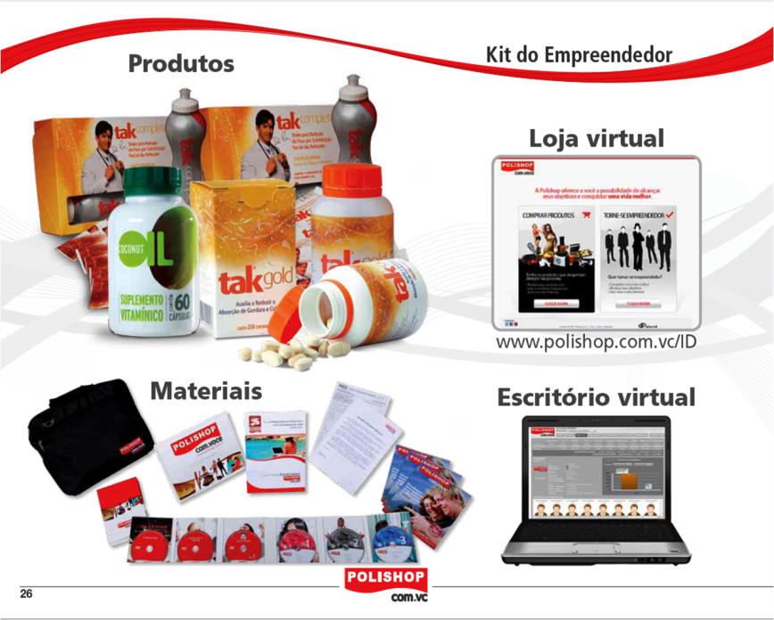 Polishop com vc: Seja Empreendedor Polishop com vc