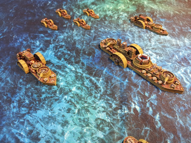 Badly Painted Miniatures: Project: Dystopian Wars - Federated States of ...