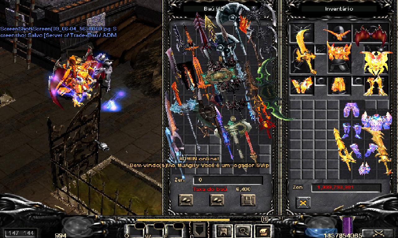 MuServer 97d+99i+away (todos o itens do muaway 02-x incluido) - Criando ...