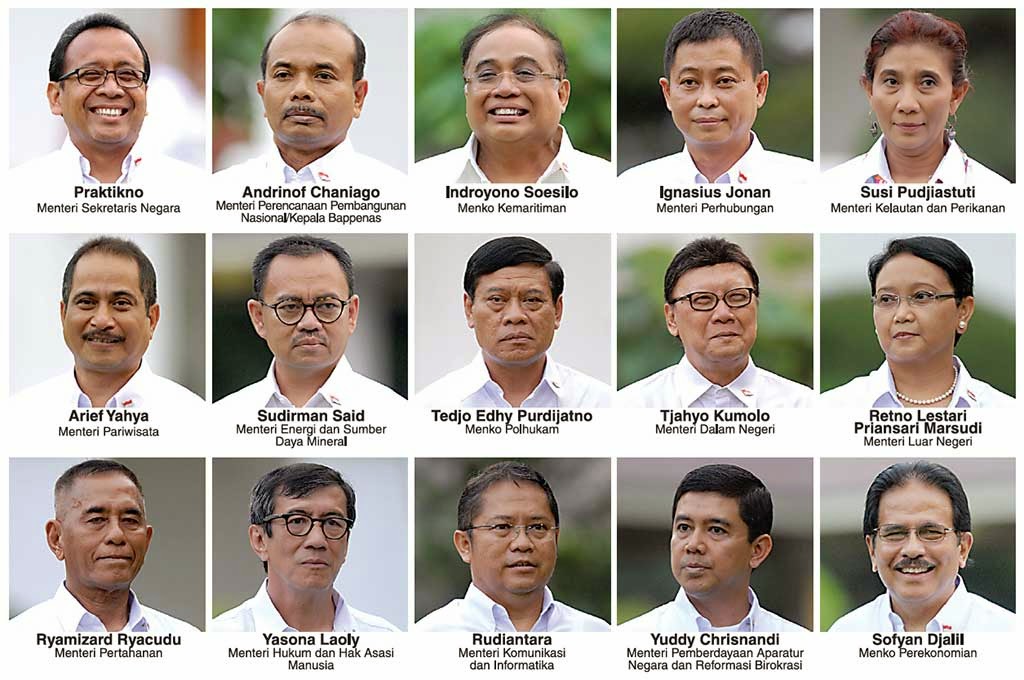 Formasi Susunan Kabinet Kerja Presiden Terpilih Jokowi Jk