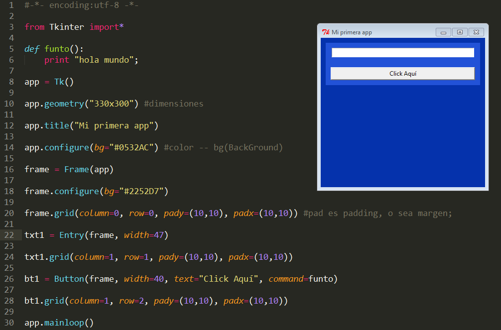 ¿Cómo crear mi primera app con interfaz gráfica en Python?