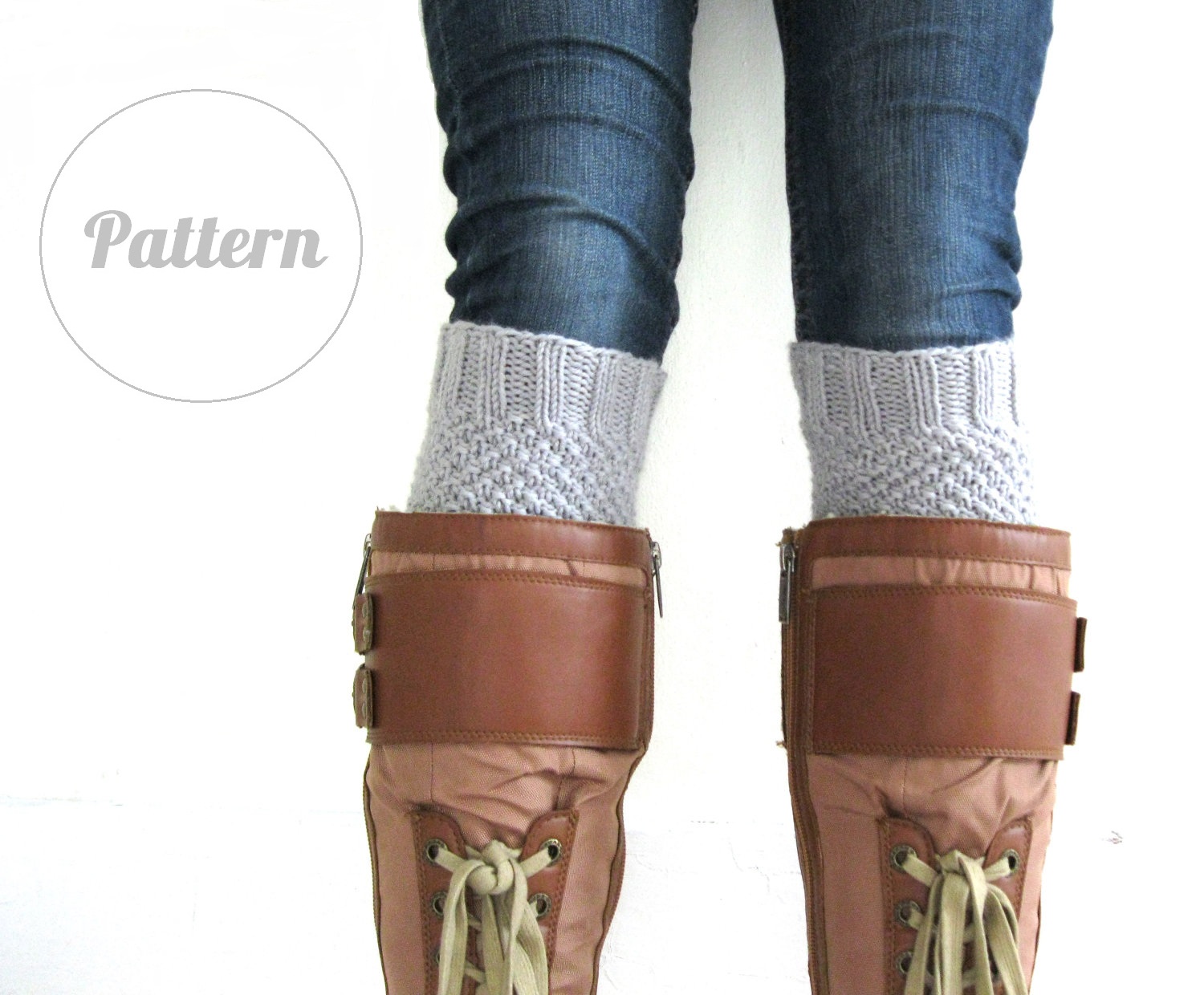 Funky Fresh Fraziers: Boot cuff pattern