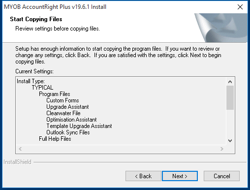 Cara install program MYOB v19 "Sistem Informasi Akuntansi"
