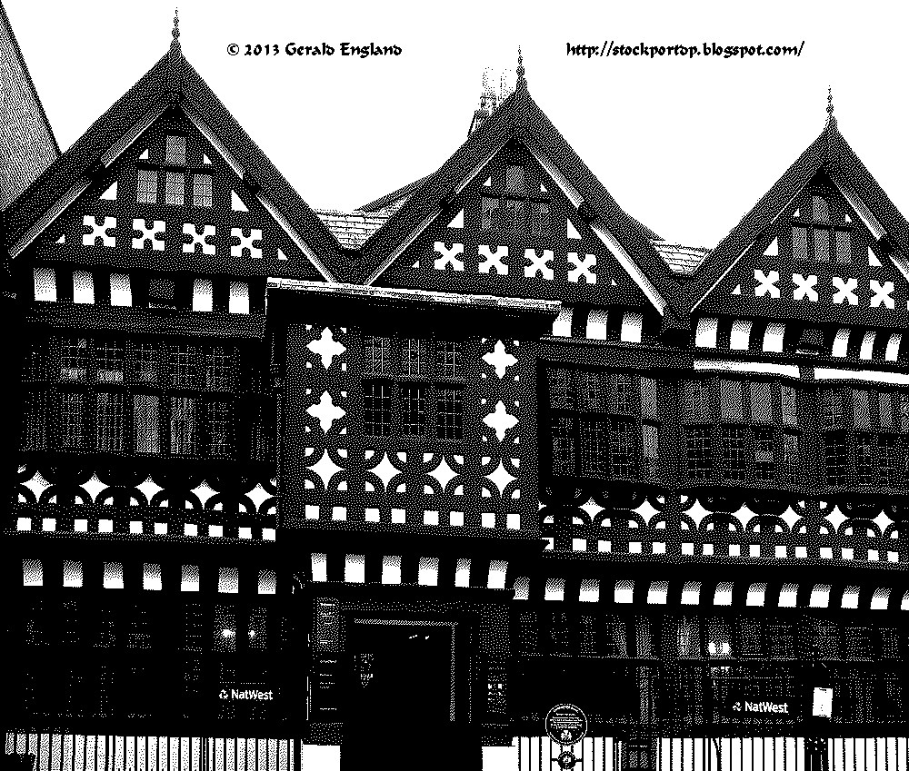 Stockport Daily Photo: Weekend in Black and White: Underbank Hall