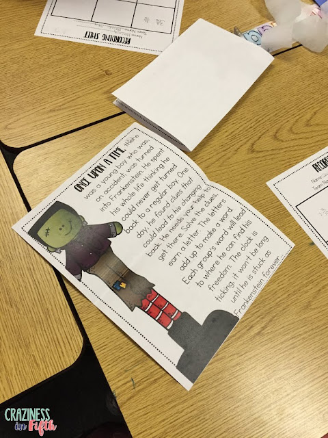 Craziness in Fifth: Frankenstein Mystery