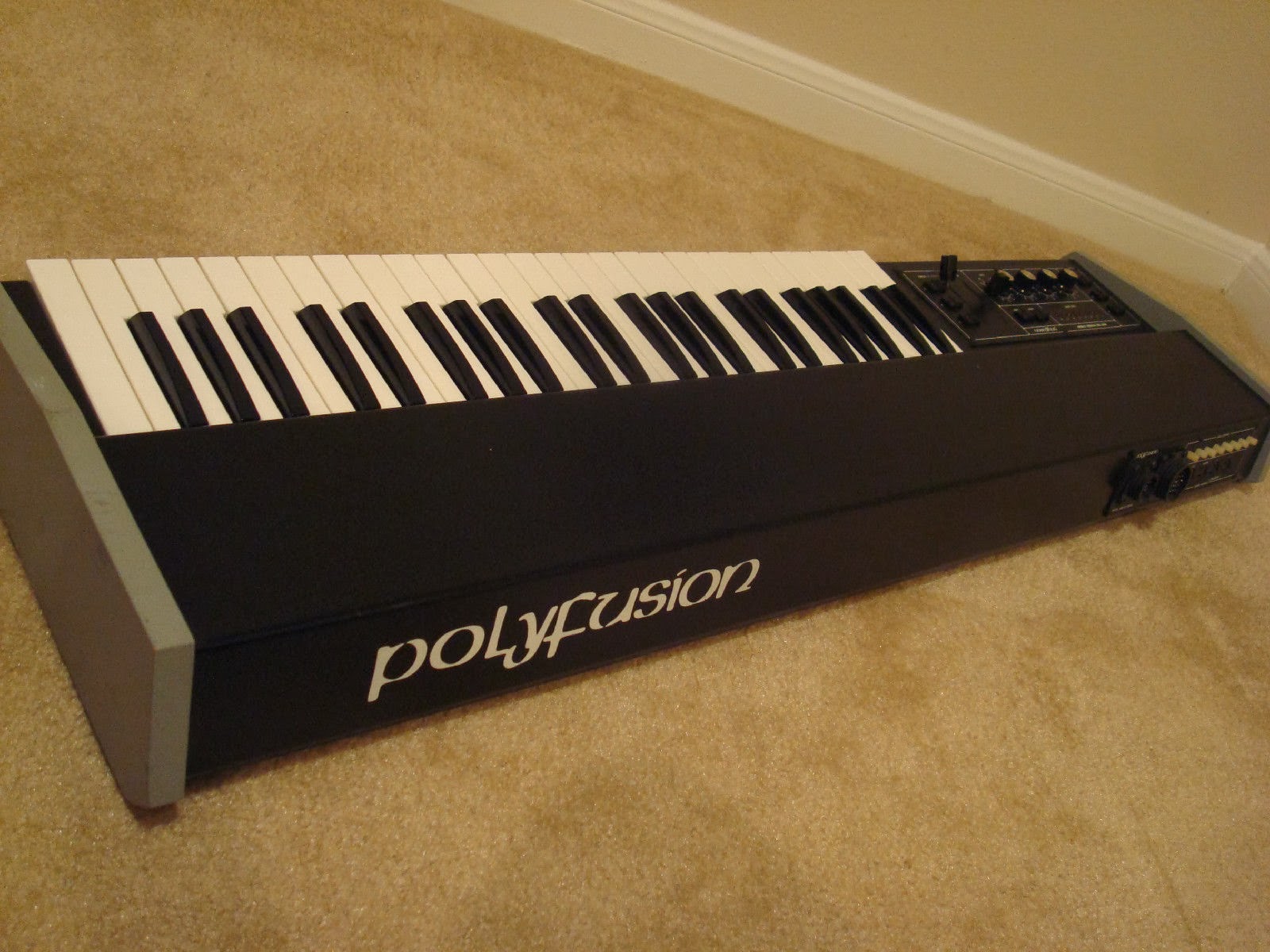 MATRIXSYNTH: Vintage Polyfusion Polyphonic Keyboard
