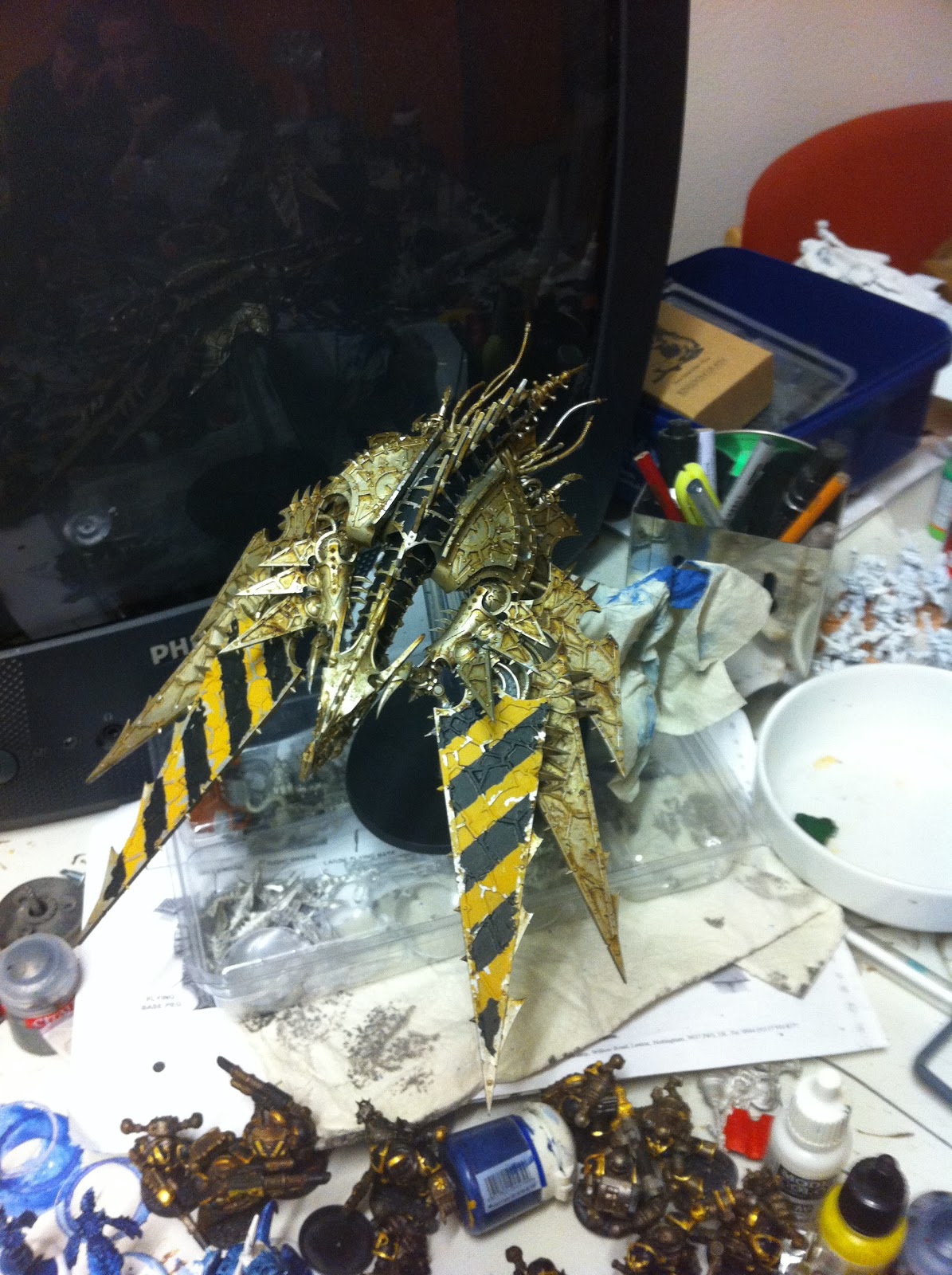 The Iron Without: Painting Commission Heldrake 1,2