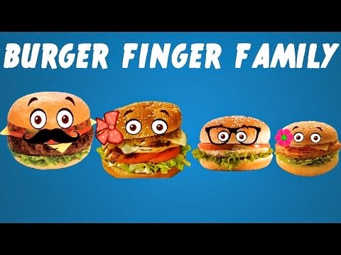 Finger Family Burger Finger Family Nursery Rhyme | My Superhero Rhymes