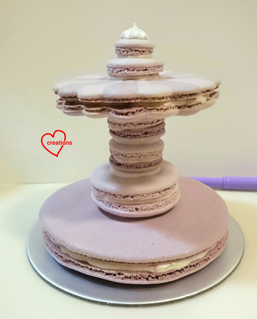 Loving Creations for You: Lychee Purple Unicorn Macaron Carousel