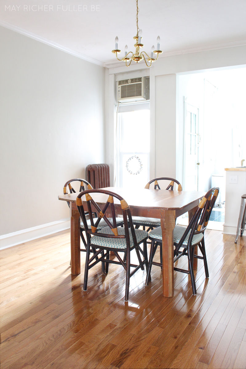 Living and Dining Room Progress {Philly Reno House Reno}