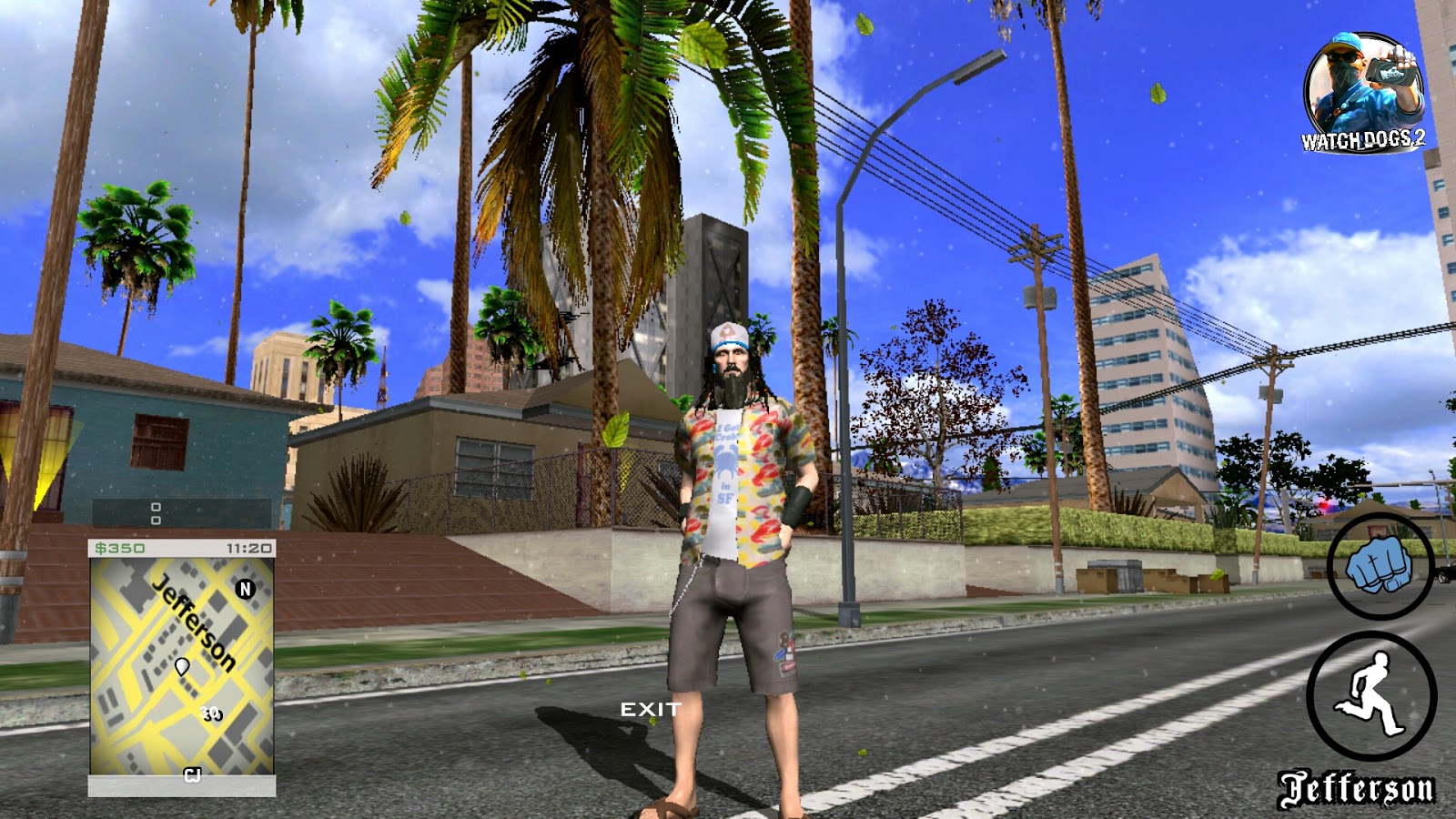 Mod Pack Watch Dogs 2 For GTA SA Android - Mod all gta Sa Android