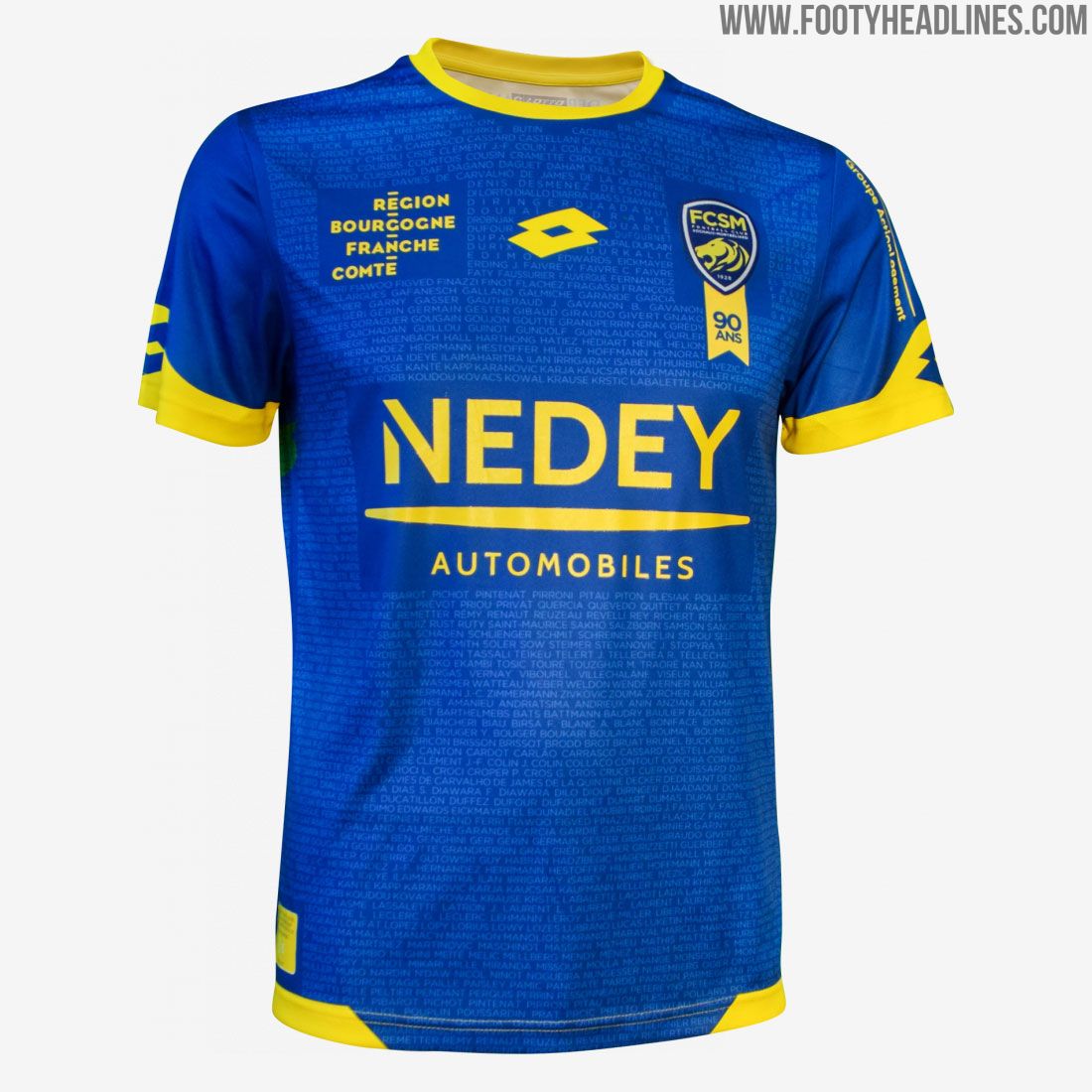 Special-Edition Sochaux 90th Anniversary Kit Released - Footy Headlines