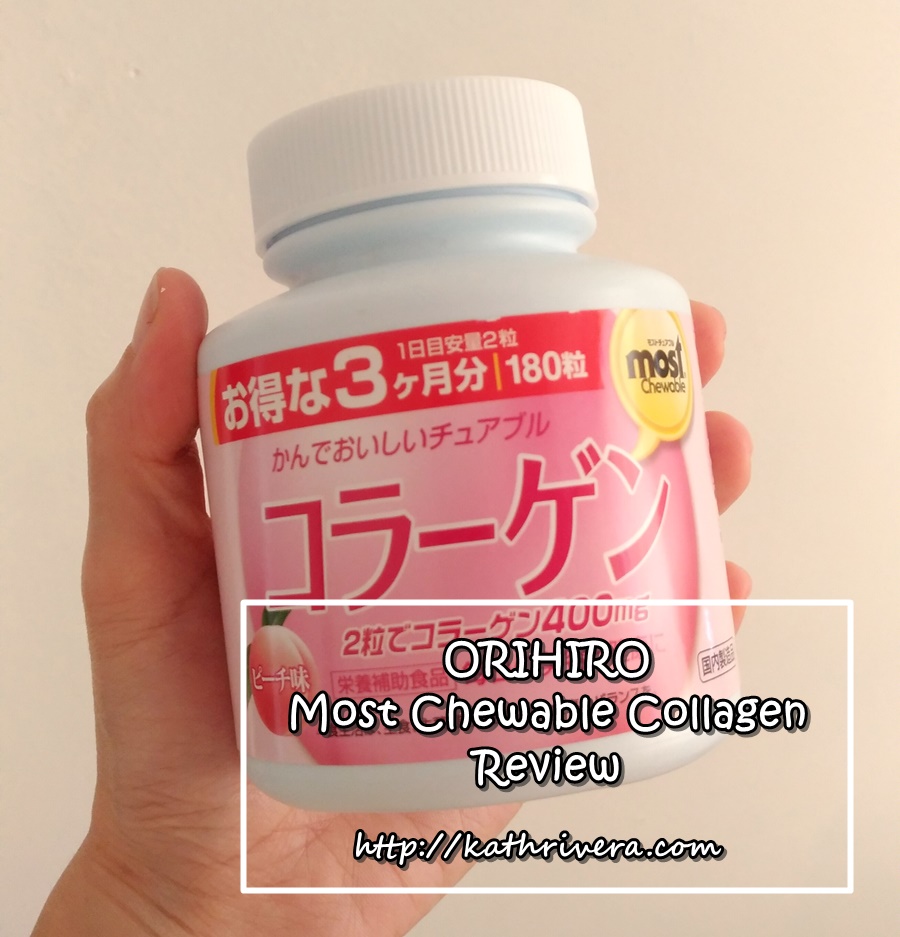 Product Review: Orihiro Most Chewable Collagen | Dear Kitty Kittie Kath ...