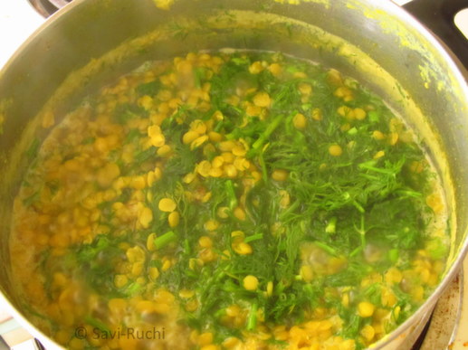 Savi-Ruchi: Upsaaru Recipe | Three-in-one dill leaves recipe: A Mandya ...