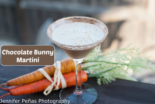 Chocolate Bunny Martini - A Year of Cocktails