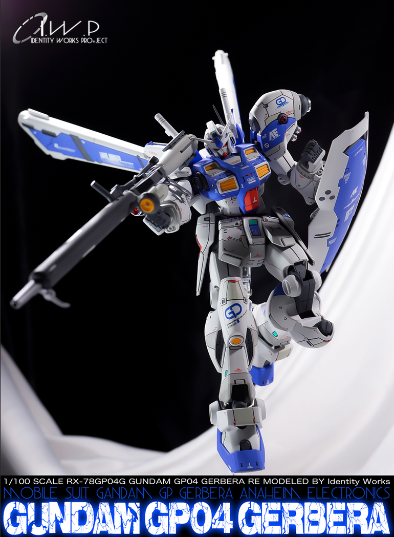 GUNDAM GUY: RE/100 RX-78 GP04G Gundam GP-04 (Gebera) - Customized Build