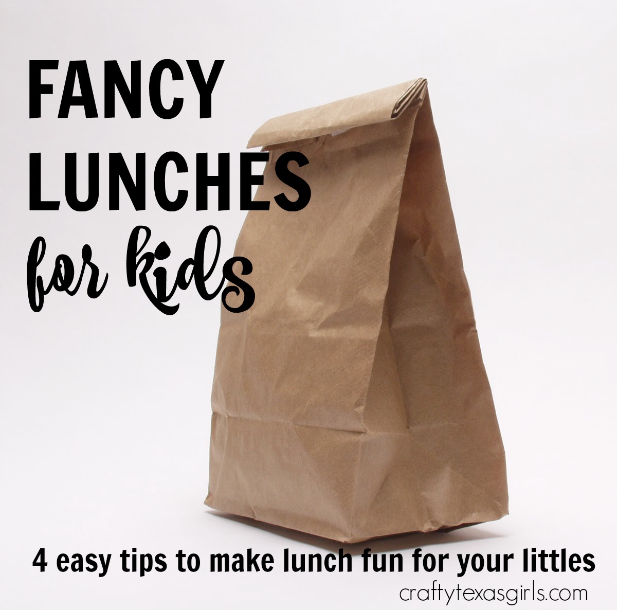 Crafty Texas Girls: "Fancy Lunches" for Kids (fake it til you make it!)