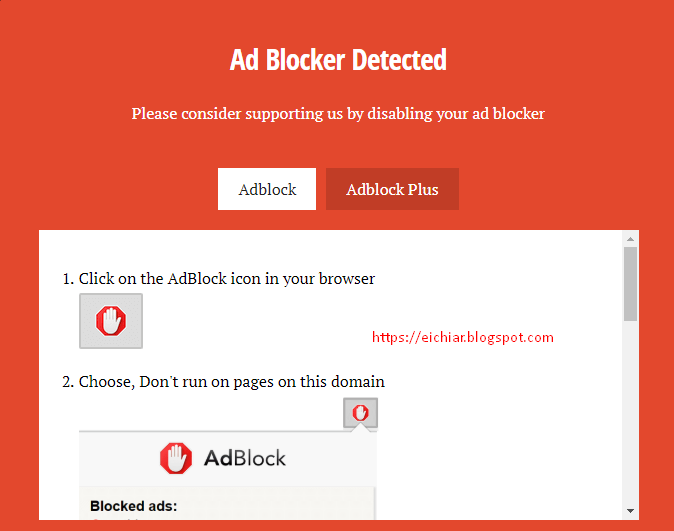 Tutorial Memasang Anti AdBlock/AdBlockPlus untuk Blogger - Amankan ...