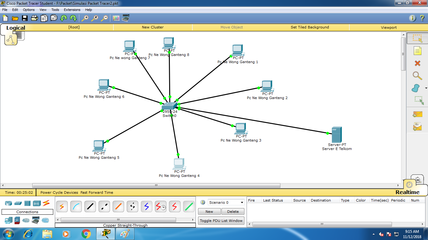 Belajar Test Jaringan Menggunakan Packet Tracer! | Sepintas Trik