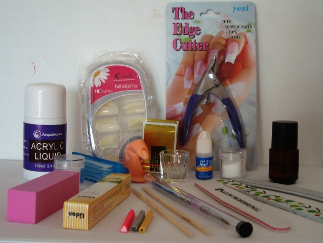 Kituri unghii flase cu Gel si Acryl : Kit unghii false cu acryl ...