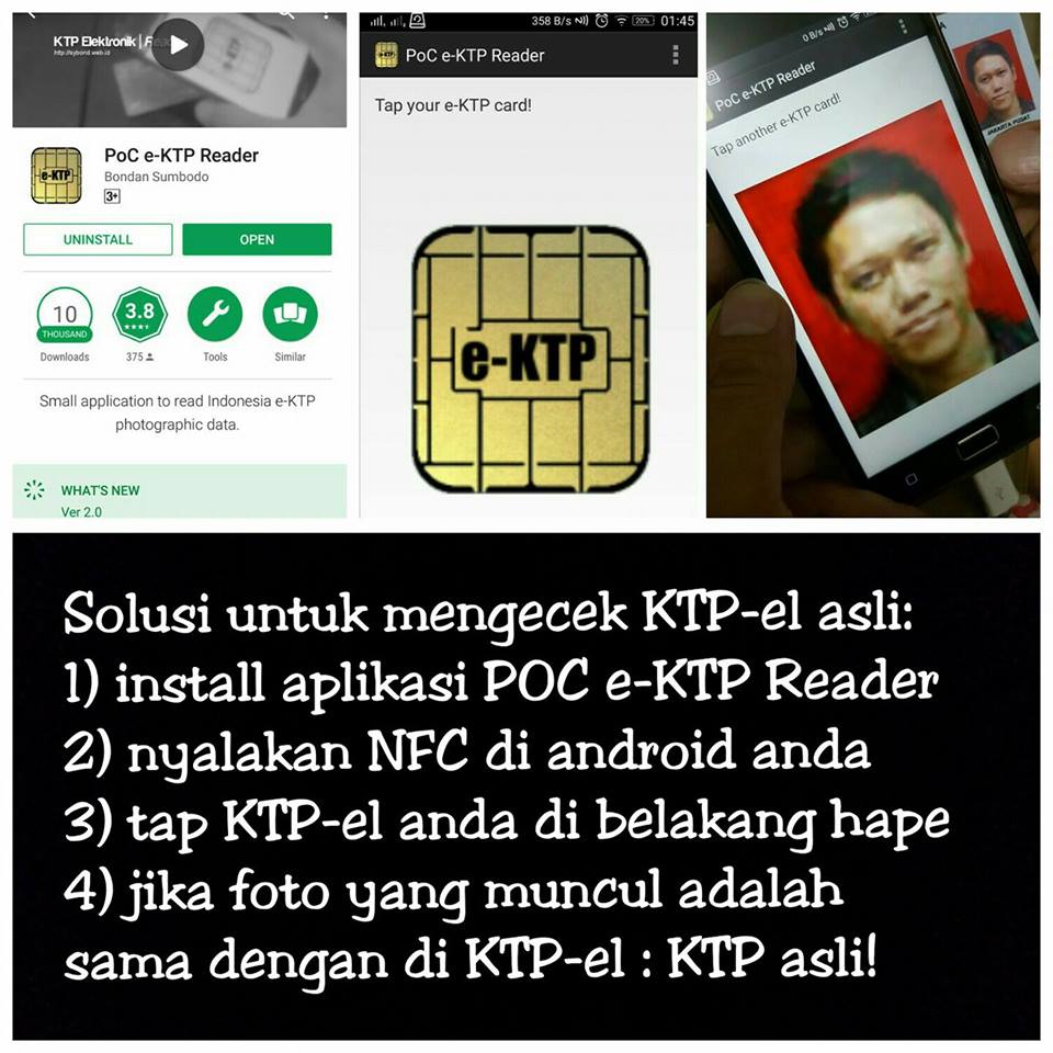 Begini Cara Mudah Untuk Mengecek E-KTP Asli Atau Palsu - Kontenviral.net