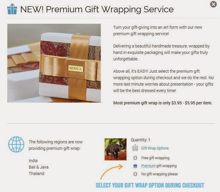 McKinney Mommas: Premium NOVICA Gift Wrap #HANDMADE4LIFE + Giveaway