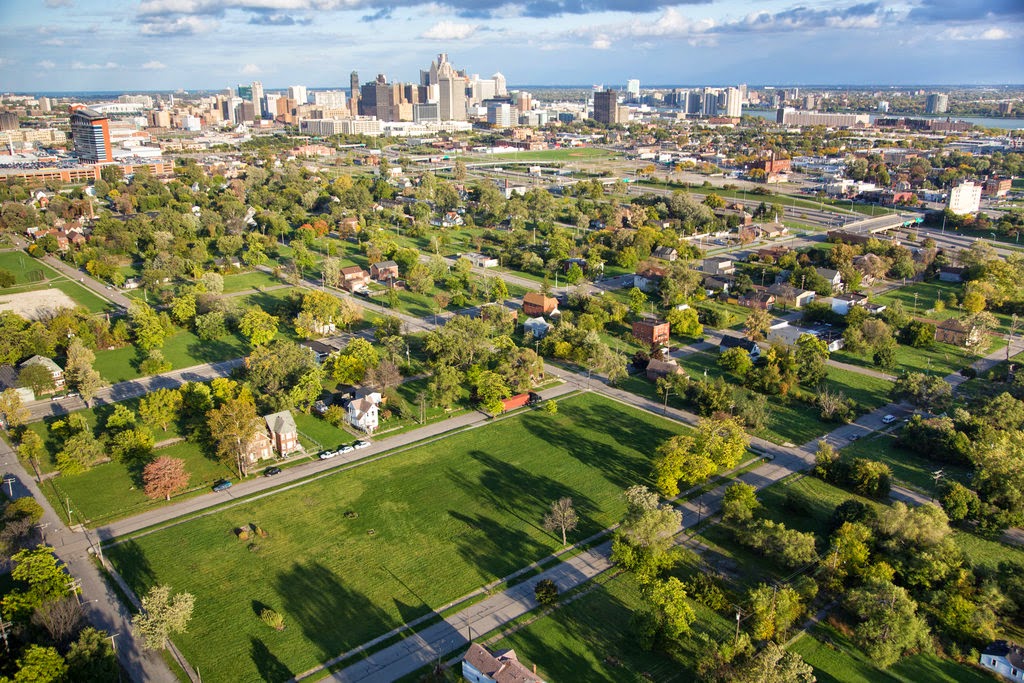 RETRO KIMMER'S BLOG: GREAT PHOTOS OF DETROIT FROM THE AIR