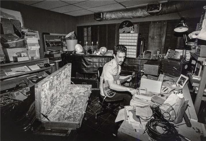 Studio Approach Called Xenochrony - Frank ZaPpa neWspaPer