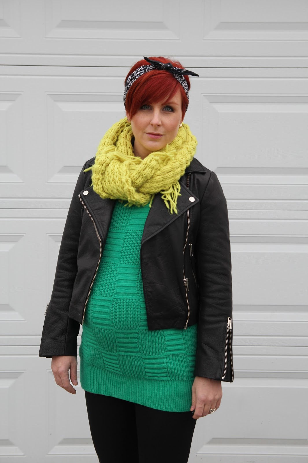 Thrift and Shout: Cute Outfit of the Day: A Fun Color Combo